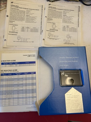 national semiconductor product Sample Kit ~ LM45/50 Precision ...