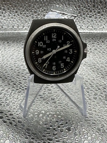 Stocker & Yale Military Watch W 48374C March 1985 No Band! | eBay