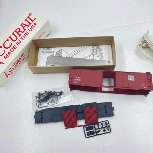 Accurail HO Scale Western Pacific WP 36008 50' AAR Steel Boxcar #5025 - Kit | eBay