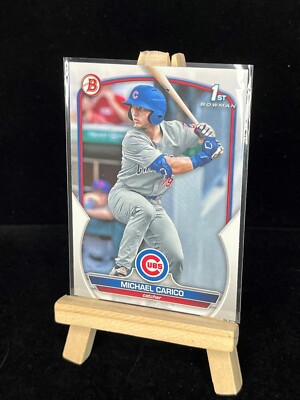 Michael Carico #BD-170 - 2023 Bowman Draft - Chicago Cubs | eBay