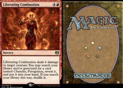 Magic the Gathering -MTG-Liberating Combustion | eBay