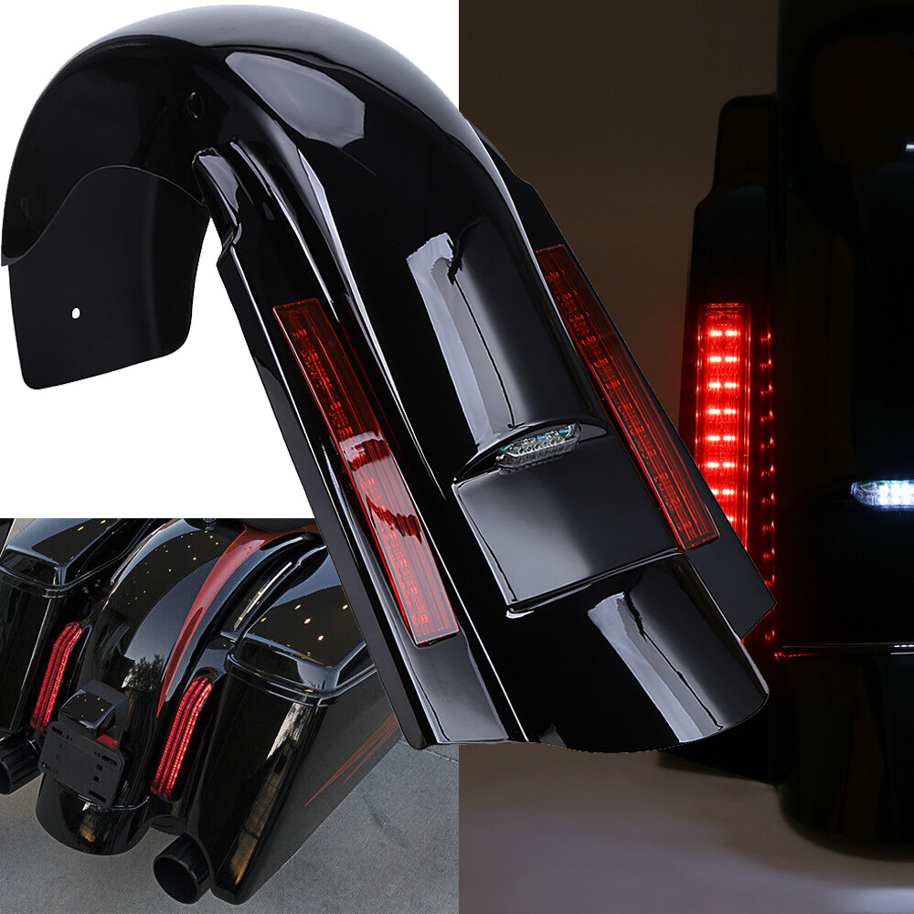 4" Stretched Extended CVO Rear Fender For Harley Touring Electra Glide ...