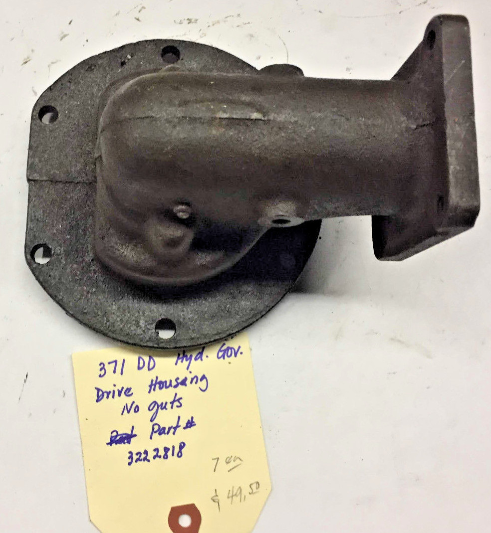 Detroit Diesel 371 Hydraulic Governor drive housing (no guts) Part ...