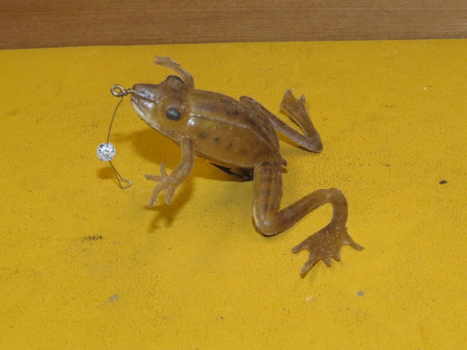 Vintage Burke Frog Weedless Soft Foam rubber 2" crankbait lure | eBay