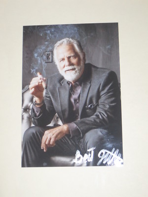 JONATHAN GOLDSMITH Signed 4x6 MOST INTERESTING MAN IN THE WORLD Photo ...