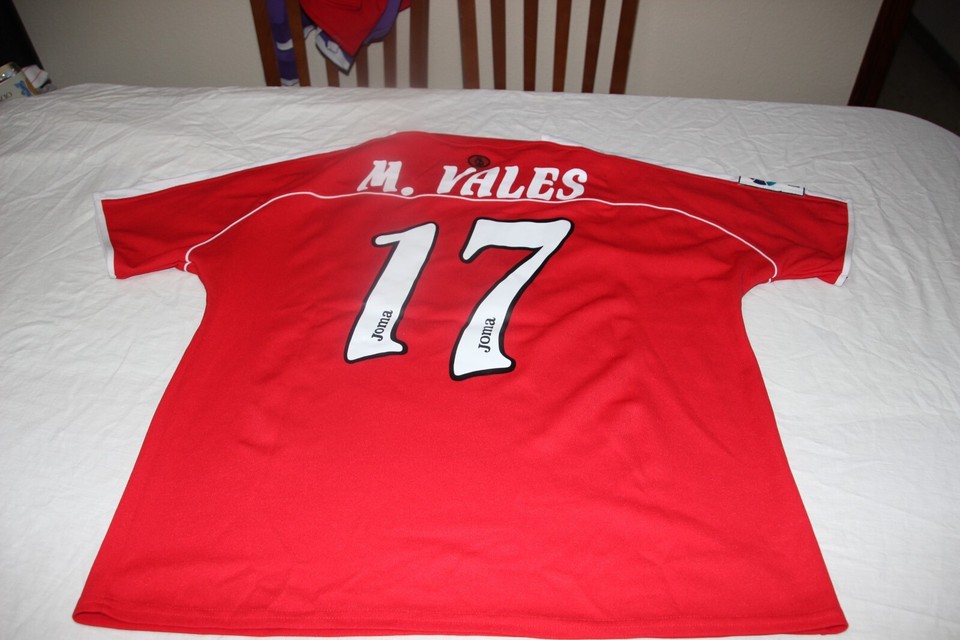 Official Sevilla FC Jersey Brand Joma T/XL Advertising OID Number 17 M ...