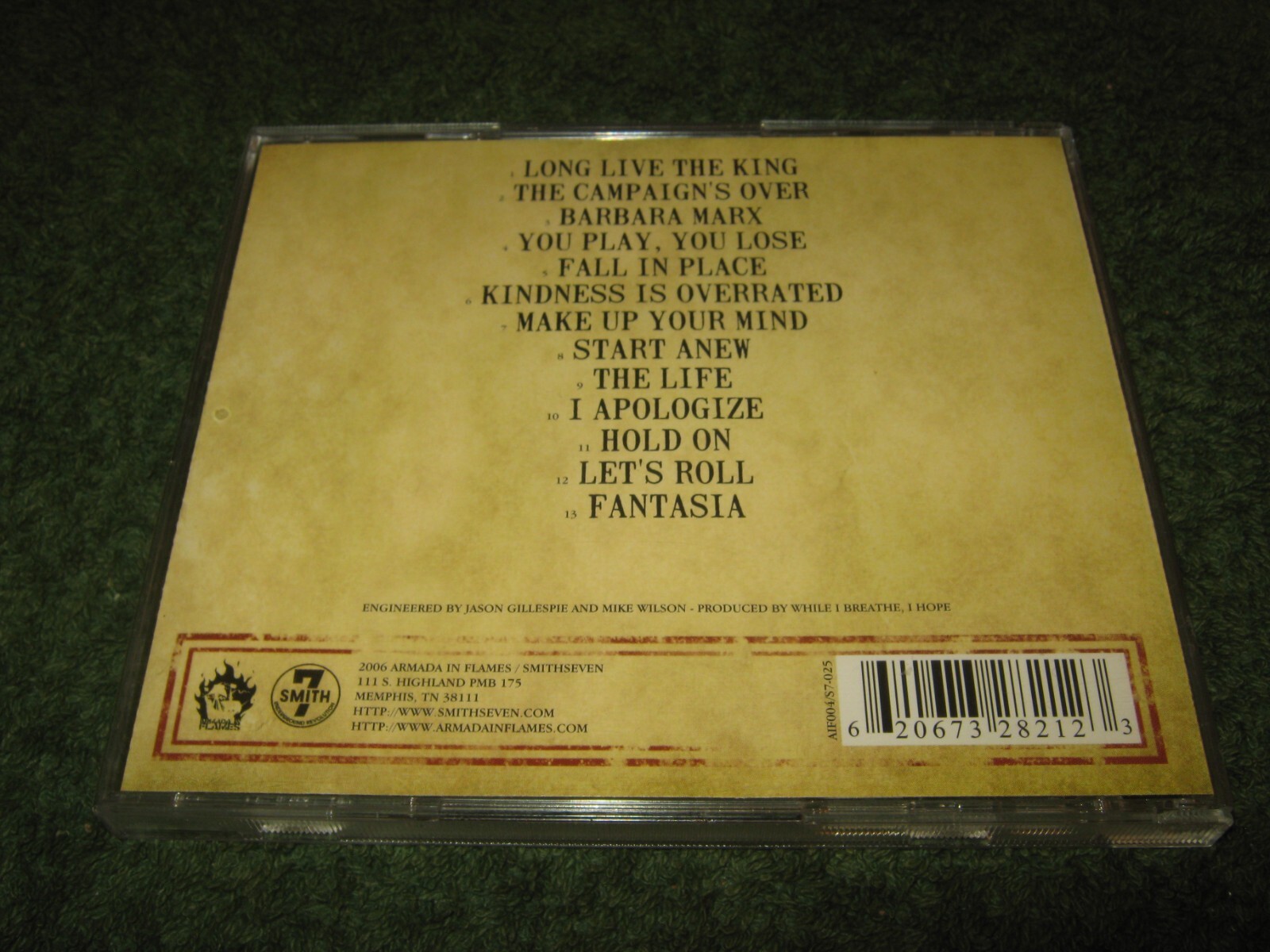 While I Breathe I Hope - Long Live The King (cd) | eBay