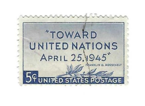 STAMP US SCOTT 928 "Toward United Nations" 5 CENT 1945 USED | eBay
