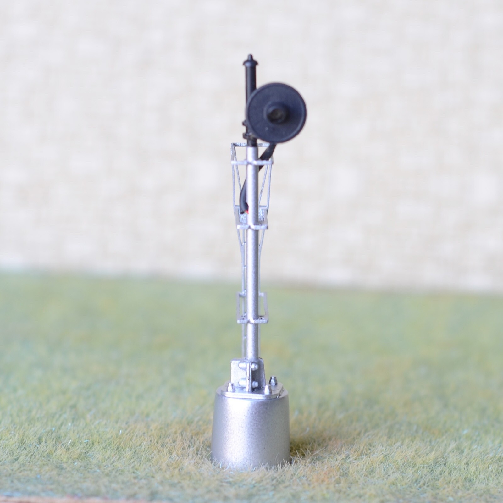 1 x HO scale model railroad tri-colors searchlight signal metal round ...
