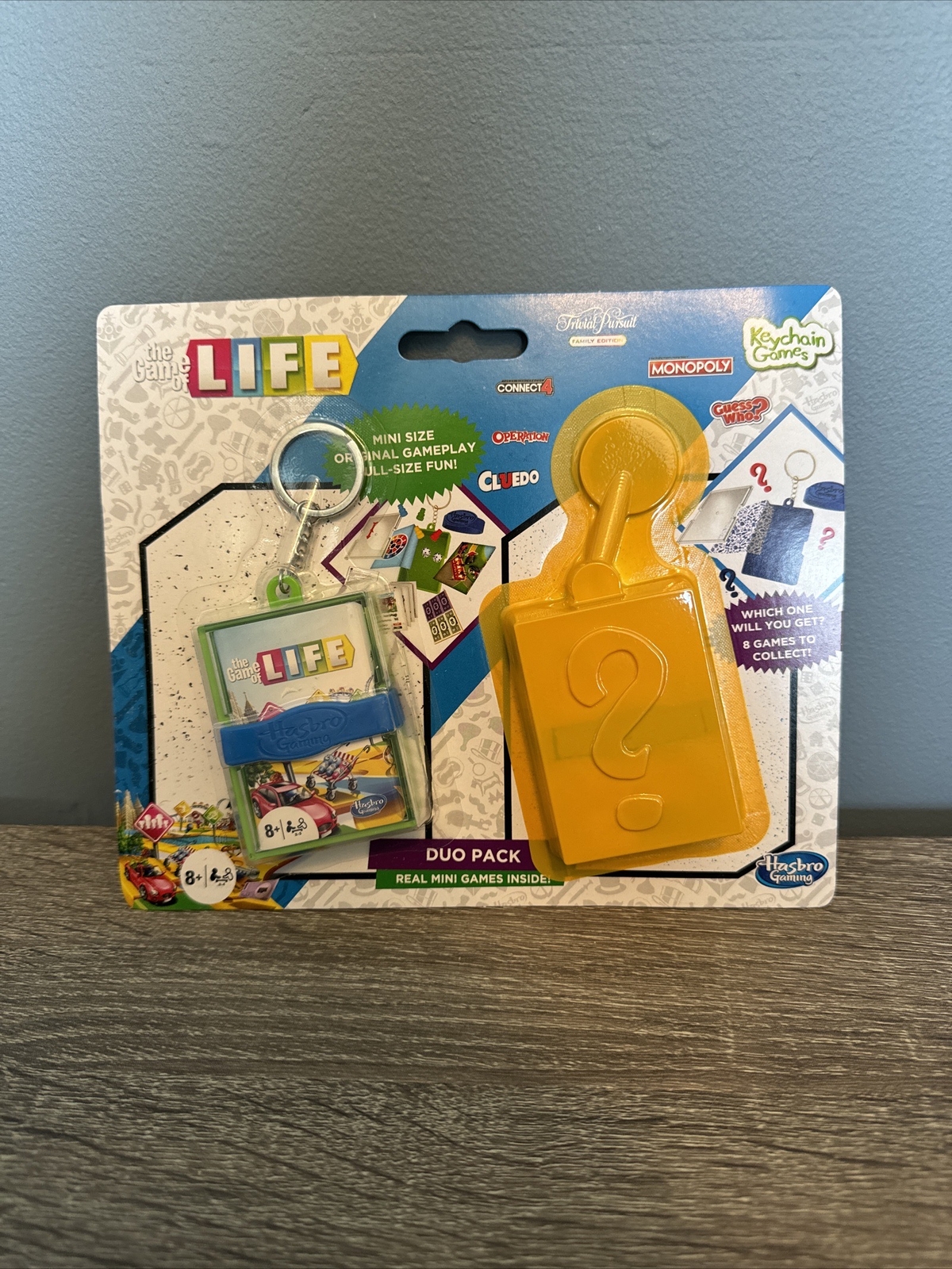 Hasbro Keyring Keychain Mini Games Duo Pack The Game Of Life And ...