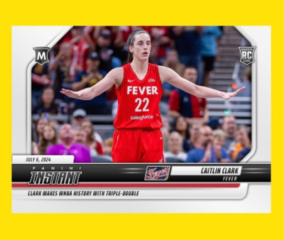 2024 Panini Instant WNBA Caitlin Clark ROOKIE CARD 1/10151 SP Fever ...