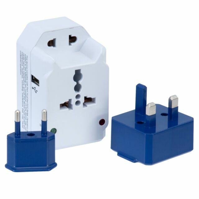 American Tourister All-in-One Adapter Converter Plug Set for sale ...