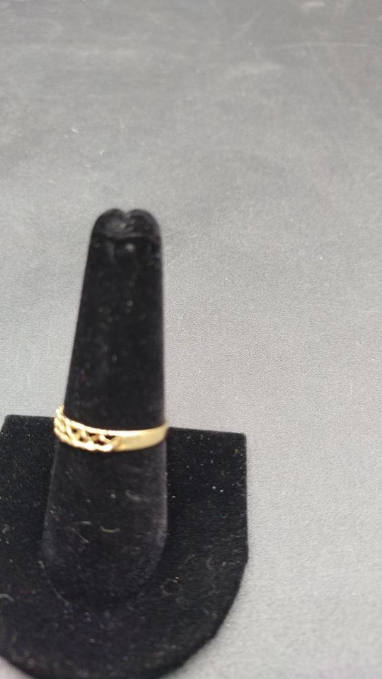 Lady's Gold Ring 10K Yellow Gold 1.7g Size:9 (ASA059318) | eBay