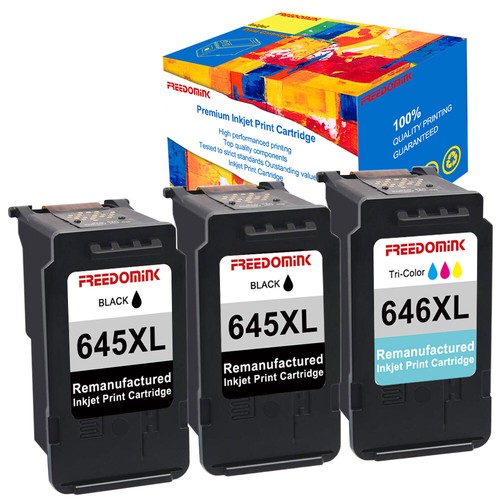 PG645XL CL646XL Ink Cartridge for Canon PIXMA MG3065 TR4560 TS3160 ...