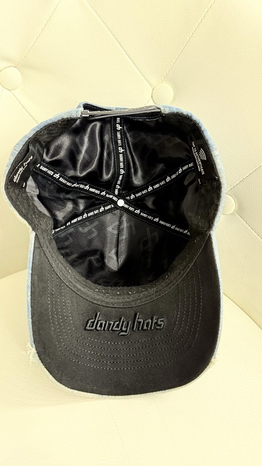 Authentic Dandy Hats Blue Flame La Denim Adjustable Baseball Cap Men ...