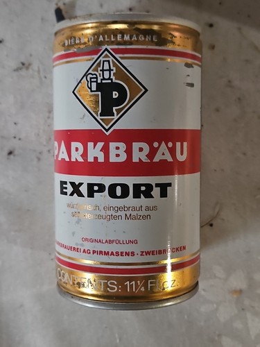 Parkbrau Export Vintage Beer Can EMPTY Germany | eBay
