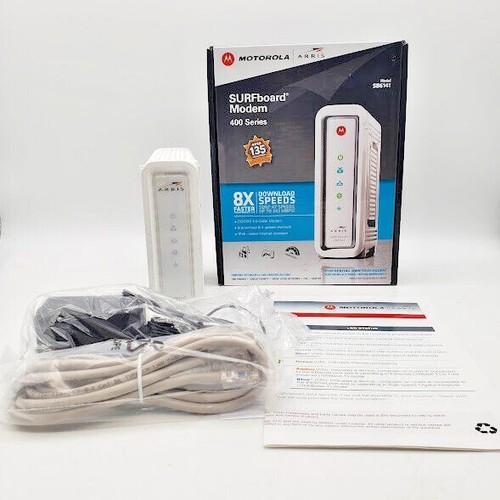 Motorola Arris SURFBoard Wi-Fi Modem 400 Series Model: SB6141 (NEW Open ...