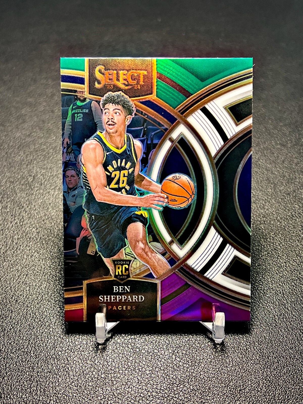 2023-24 Panini Select - Premier Level Ben Sheppard #105 Tri-Color Prizm ...