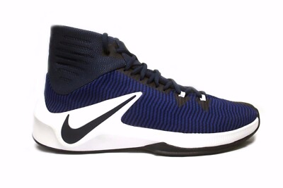 NIB Nike Zoom Clear Out TB Basketball Shoes Boy's 4.5 Blue White | eBay