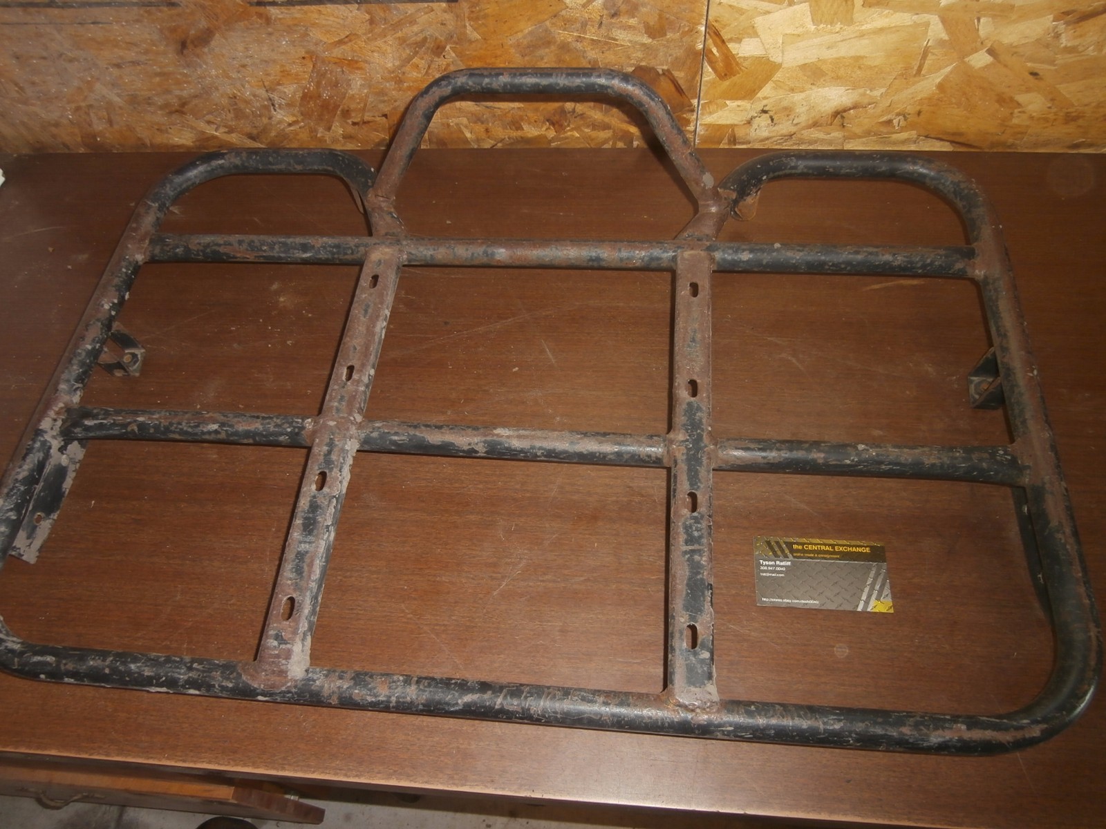 00 ARCTIC CAT 500 4X4 Auto ATV Front Rack Storage Box Mount Rack ...