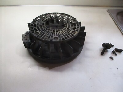 OEM Kohler Command Pro 15 CH15 Flywheel w/Fan & Debris Screen, Key ...