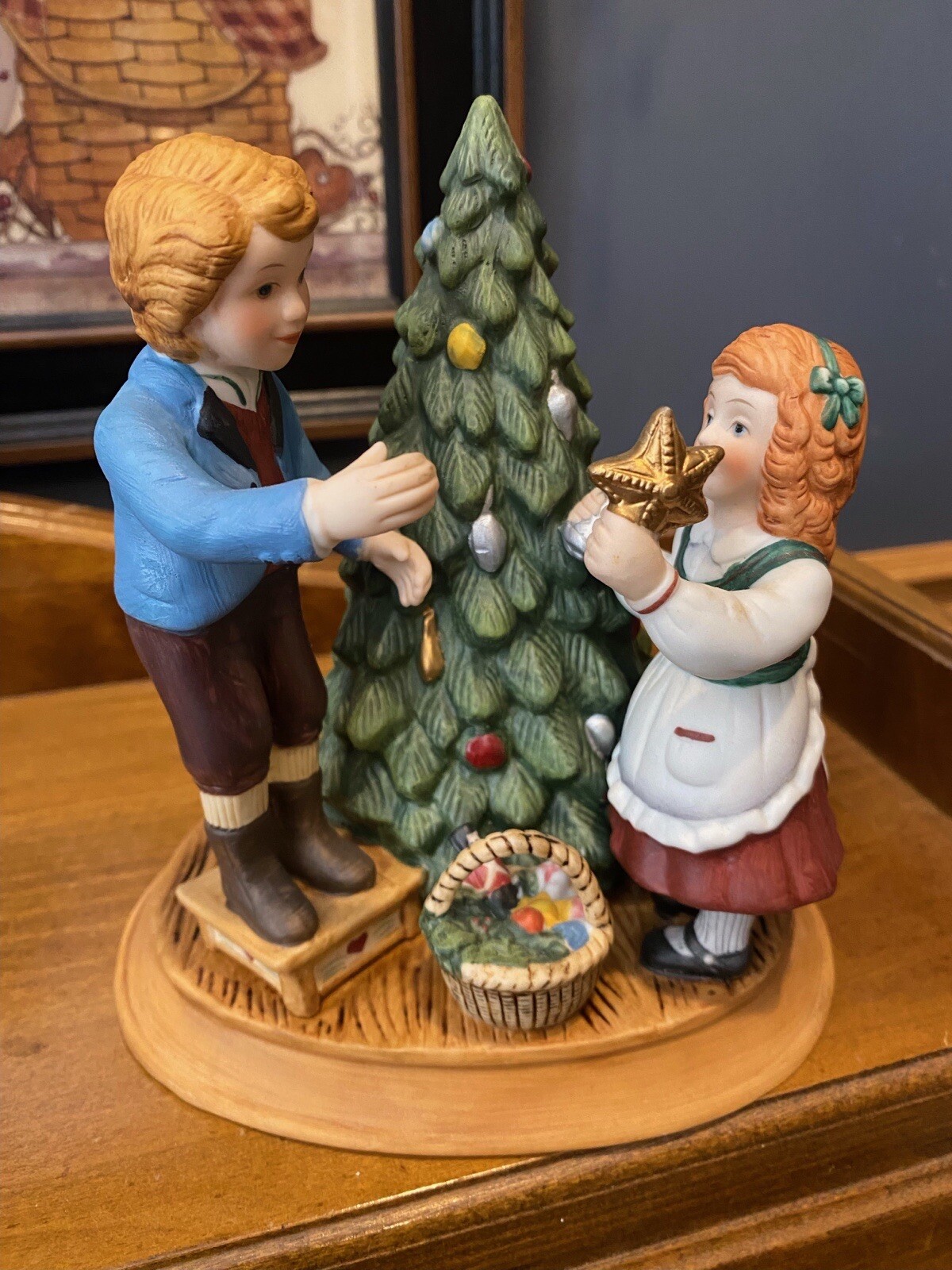 Vintage Avon 2nd Edition 1982 "Keeping The Christmas Tradition" Girl ...