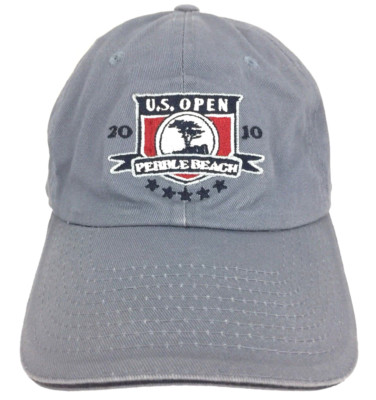 US Open Cap Pebble Beach Golf Hat 2010 USGA Member Logo Baseball ...