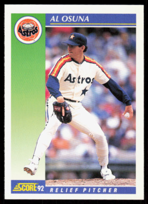 1992 Score 452 Al Osuna Houston Astros | eBay