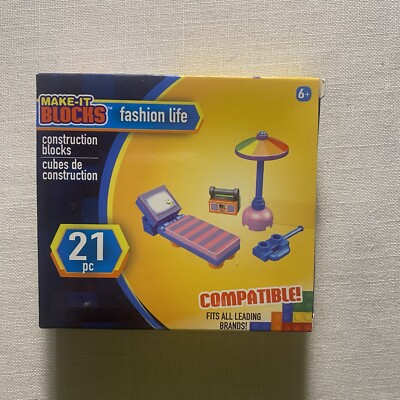 Make-It Blocks Fashion Life Toy LEGO Compatible | eBay