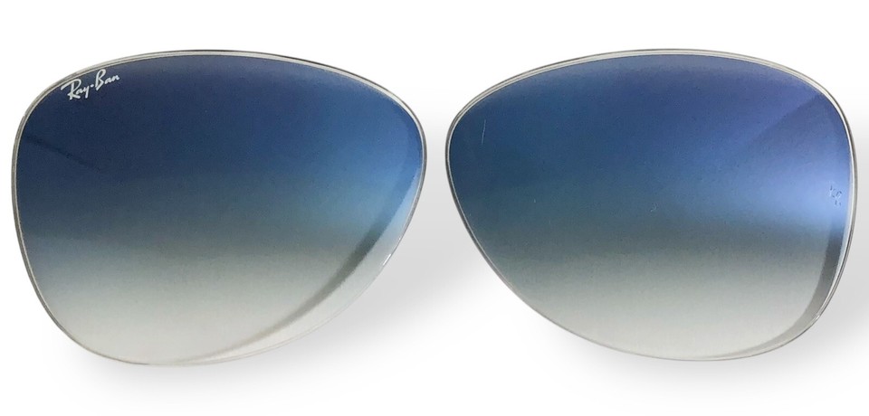 Ray Ban RB3733 Women Sunglasses Blue Gradient Replacement Lenses 59mm ...