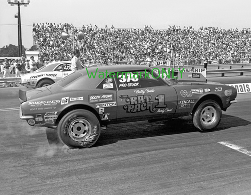 Wally Booth "Rat Pack 1" 1968 Chevy Camaro Pro Stocker PHOTO! #(9) | eBay