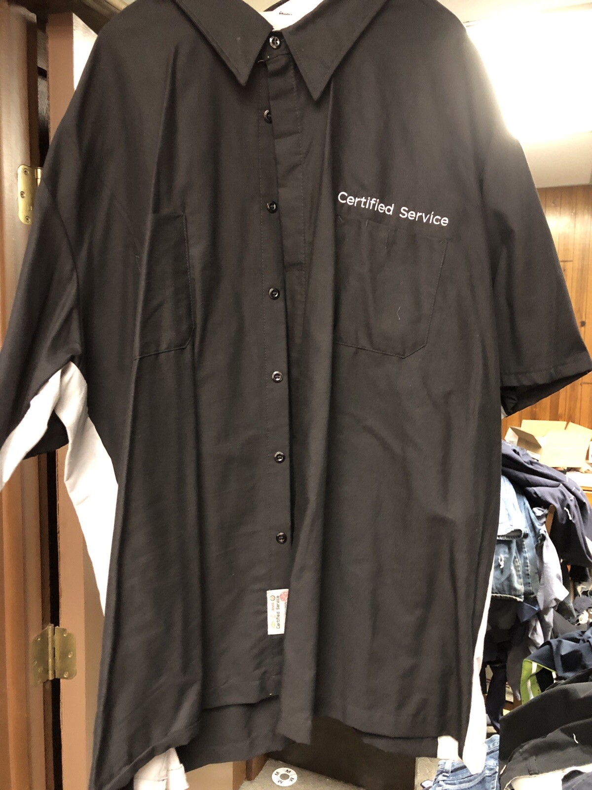 GM "Certified Service" Mechanic Tech Uniform Shirt 5X… - Gem