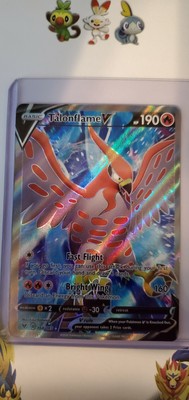 Talonflame V - Full art Holo - 168/185 - Vivid Voltage - Never Played ...
