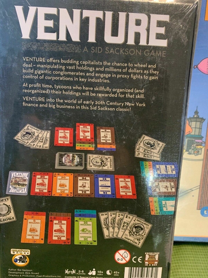 Venture Card Game - NEW SEALED | eBay