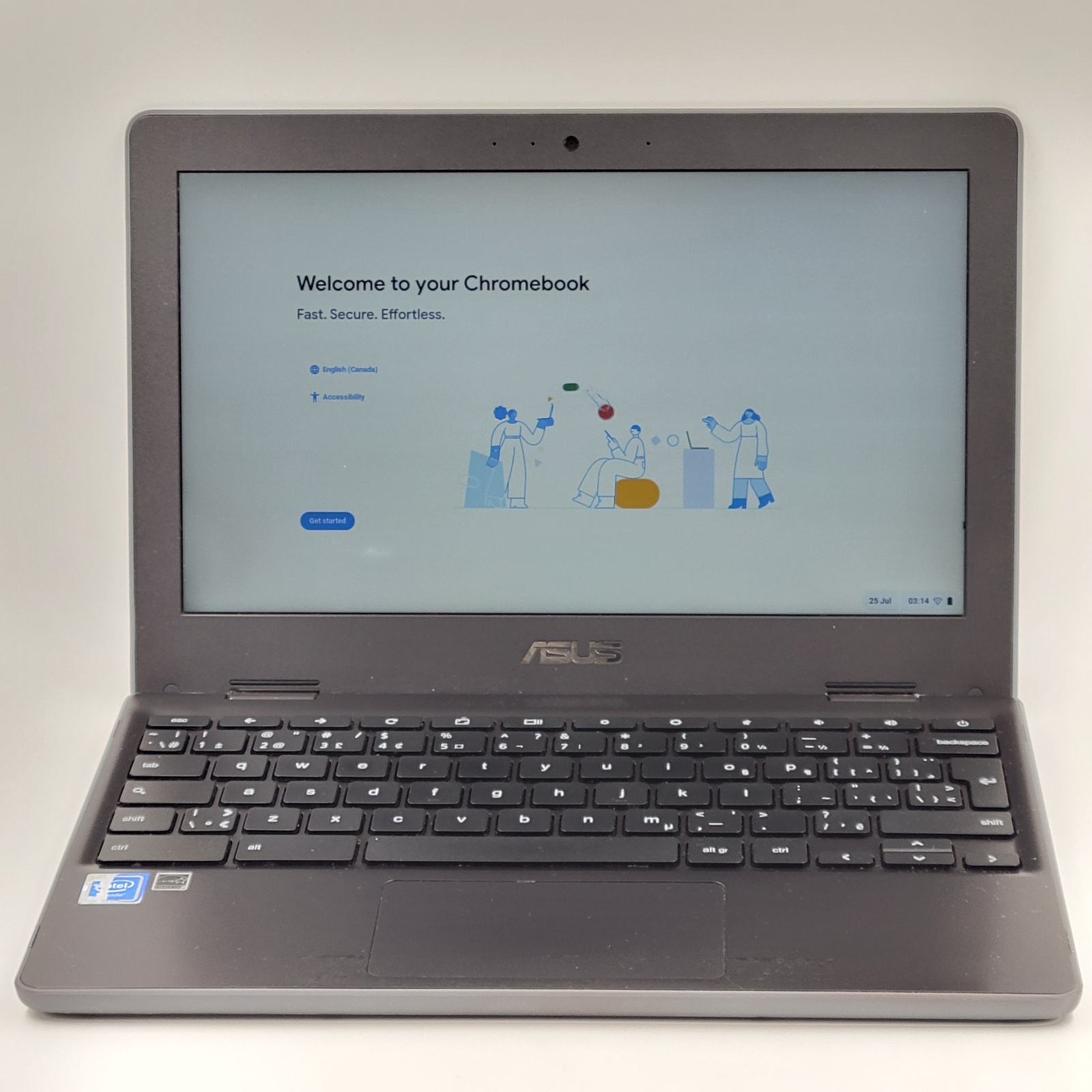 ASUS Chromebook C204MA-SS01-CB 11.6" Laptop 192876613788 | eBay