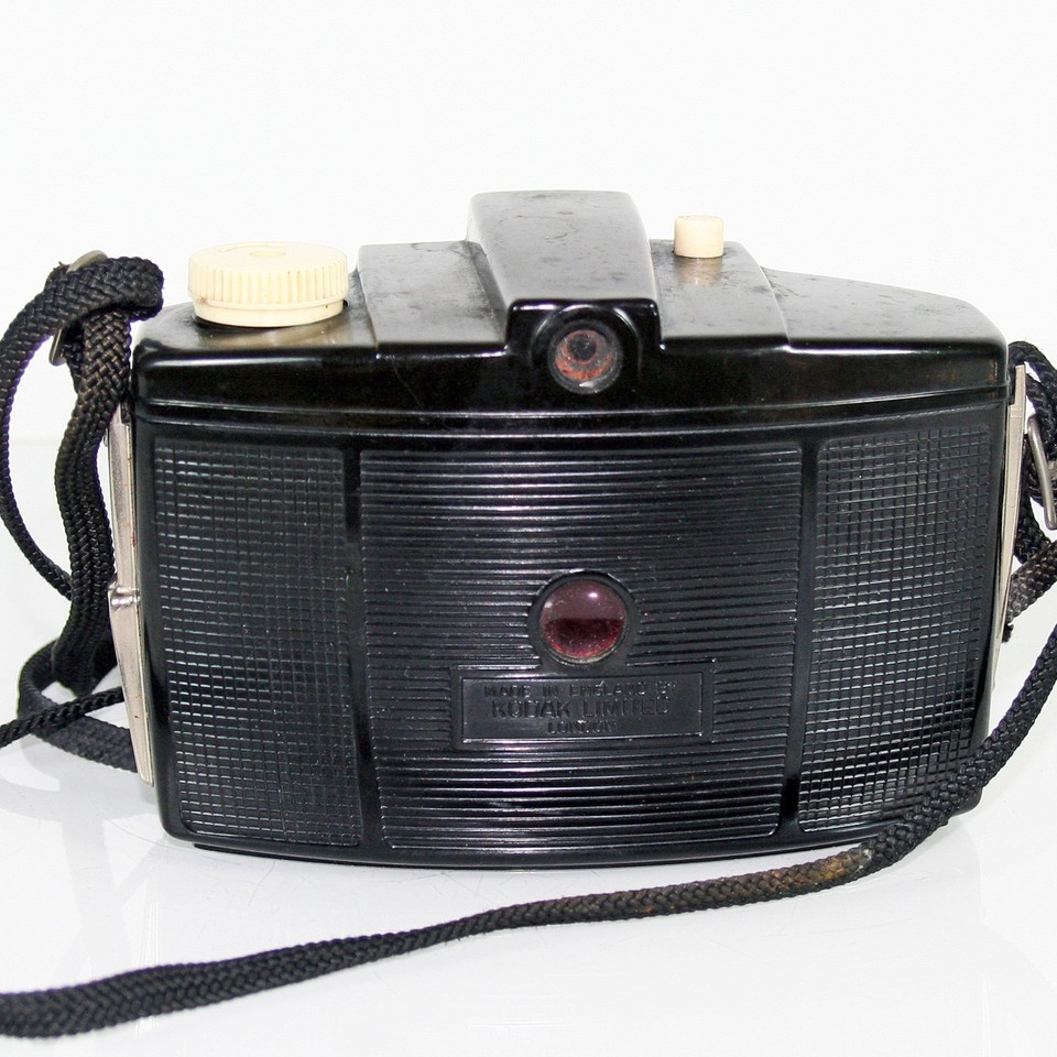 KODAK BROWNIE CRESTA II VINTAGE CLASSIC 1950's FILM CAMERA WORKING ...