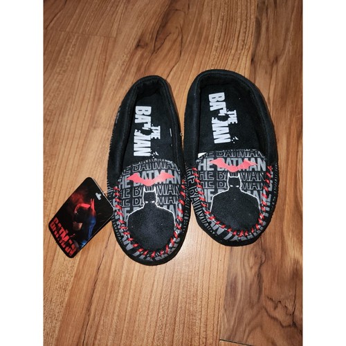 Boys Batman Licensed Slipper (Toddler) Size 12 Color Black Red | eBay