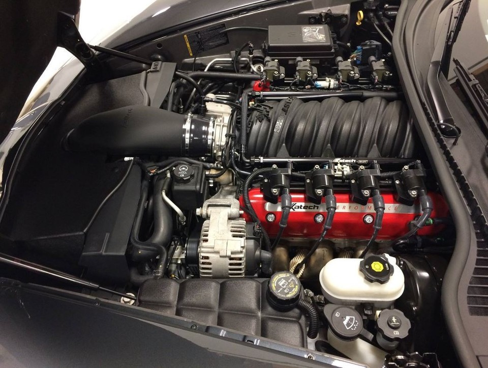 C6 Corvette LS7 Z06 & LS3 Halltech Killer Bee Cold Air Induction MF103 ...