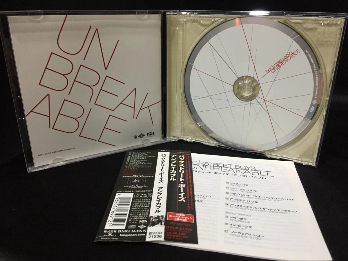 Backstreet Boys Unbreakable Album Cover