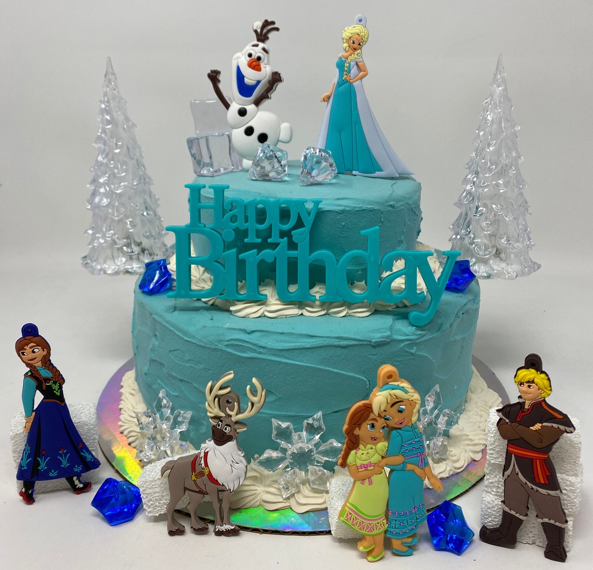 Disneys Frozen Birthday Cake Disney Frozen Cake CakeCentral.com
