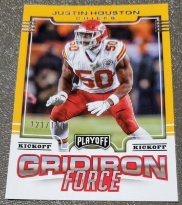 2017 Panini Playoff Gridiron Force Kickoff /199 Justin Houston #4 | eBay