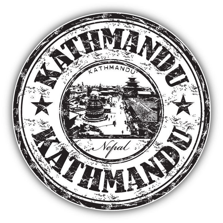 Kathmandu Nepal Grunge Travel Stamp Car Bumper Sticker Decal 5" x 5" | eBay