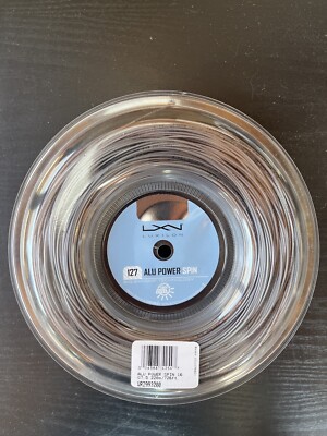 Luxilon ALU Power Spin 16 (127) Reel (1.27mm Tennis String) 220m ...