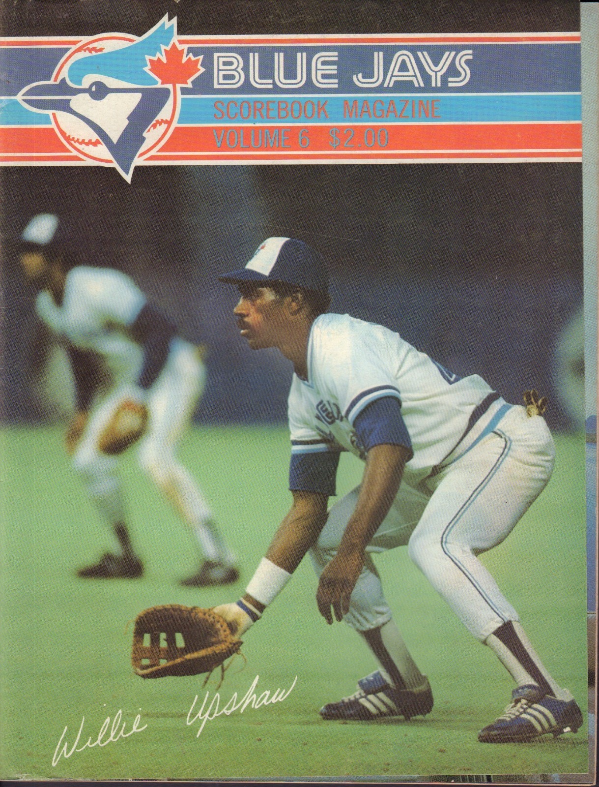 Toronto Blue Jays Scorecard Magazine 1982 Willie Upshaw 072817nonjhe | eBay