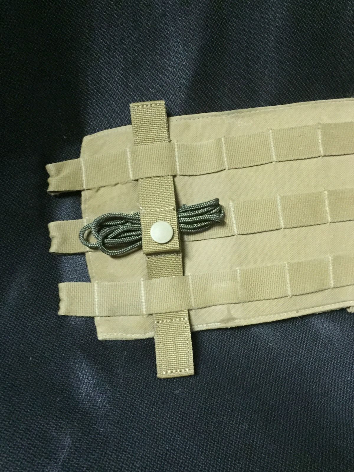 SET of 2 NEW US MILITARY USMC COYOTE CUMMERBUND STAYS EAGLE IND MTV ...