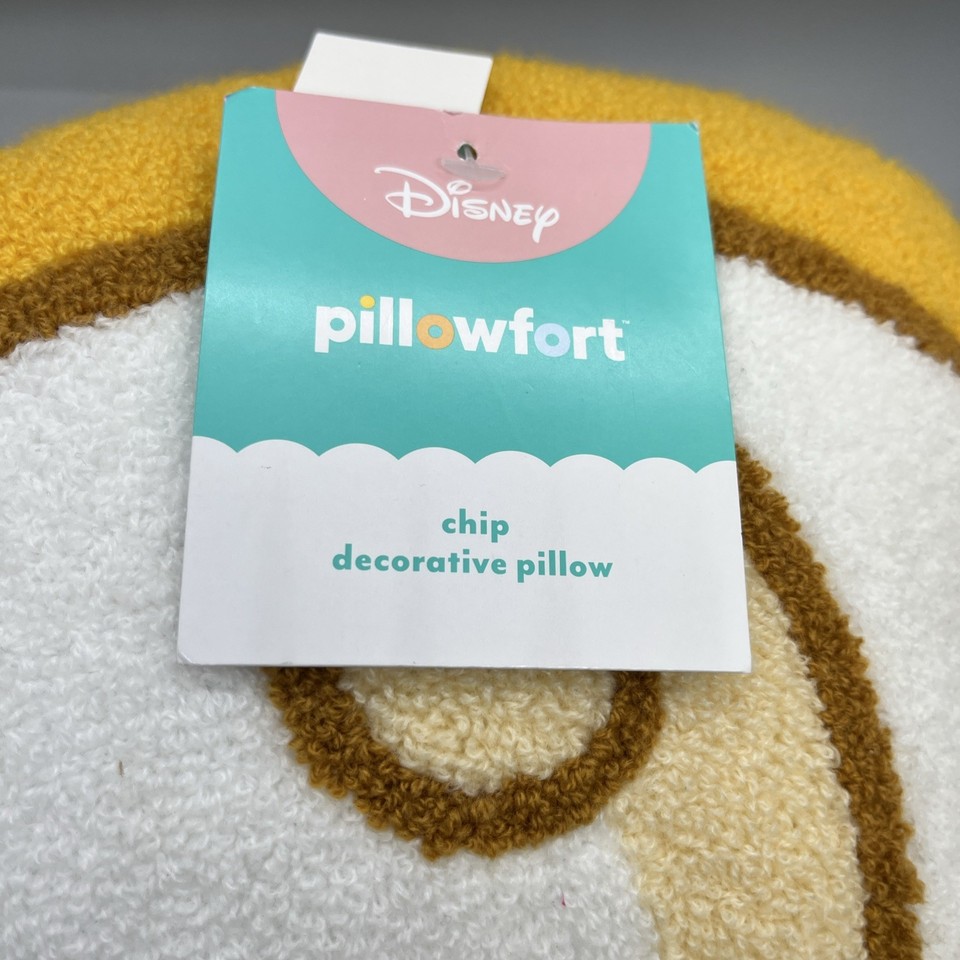 Pillowfort Disney Princess Belle Sidekick Chip the Teacup Kids Pillow ...