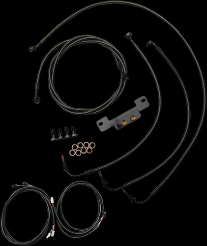 LA Midnight Plug and Play 15-17 Controls Kit wo ABS Harley Road Glide ...