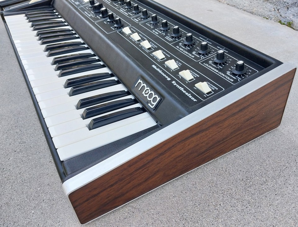 Moog Multimoog - Analog Synthesizer - Pro Serviced w/Restoration | eBay