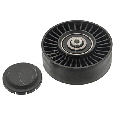 V-Ribbed Belt Deflection Guide Pulley Plastic FEBI For BMW X5 E70 ...