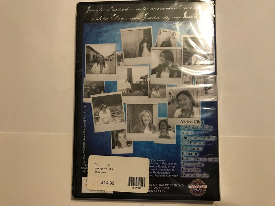 Soy hija de Dios by Susy Solis (DVD) New | eBay
